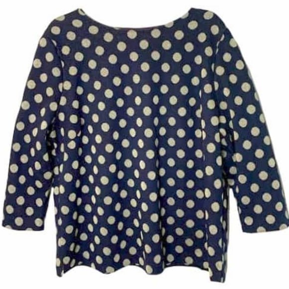 Boden | Tops | Boden Top Perfect Sparkly Blue Gold | Poshmark